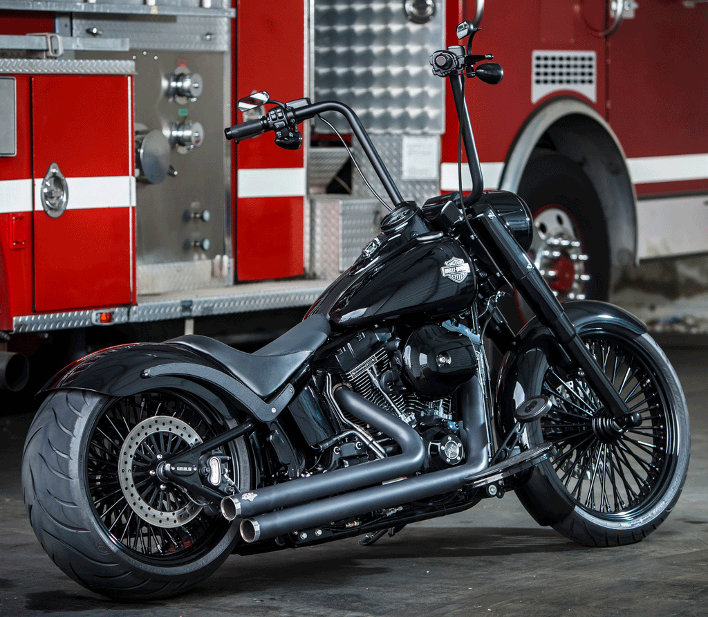 Two-Five-O Wide Tire Conversion for Softail® 2008 to 2017 – Heartland USA